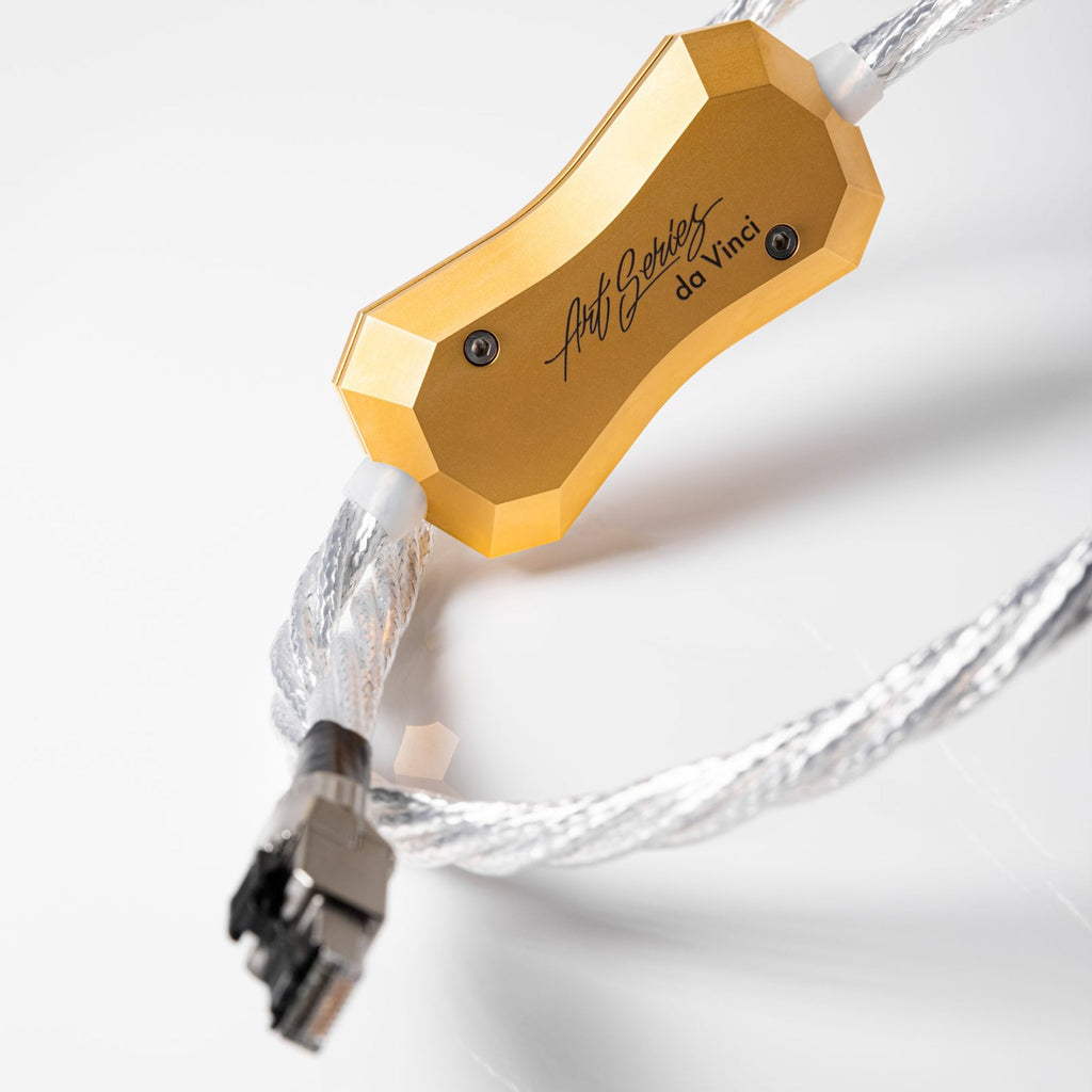 Crystal Cable Art Series Da Vinci Network Cable – Addicted To Audio NZ